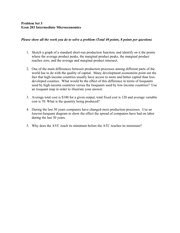 Problem Set 3 Problem Set 3 Econ 203 Intermediate Microeconomics Please Show All The Work You