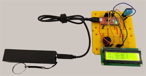 Temperatur Und Luftfeuchtigkeit Messen Und Anzeigen Mit Dem Arduino