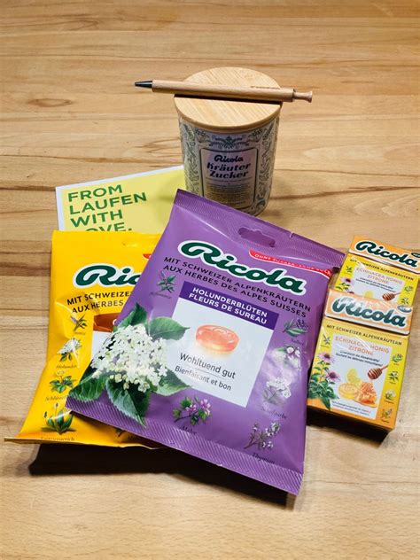 Liebe Ricola Von Herzen Vielen Dank Für Die Zusendung Dieses Persönlichen Überraschungspakets