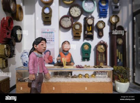 A Clock Shop A Diorama Of The Sewoon Market Mixed Use Apartment