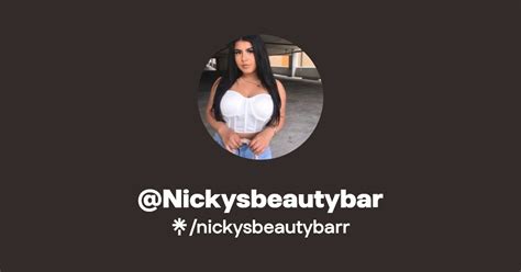 Nickysbeautybar Instagram Tiktok Linktree