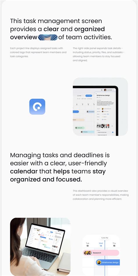 task management dashboard behance