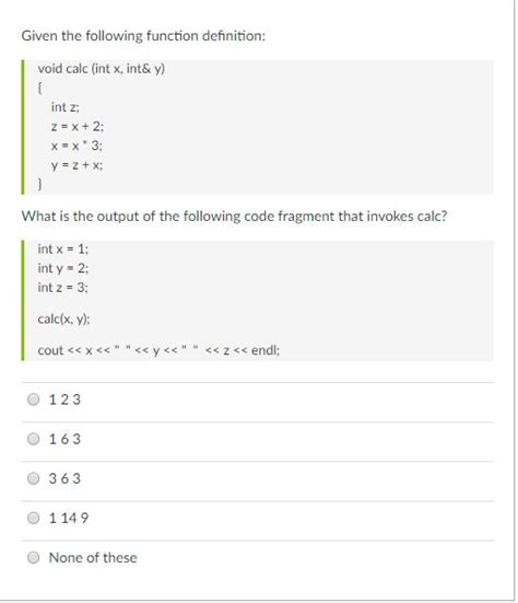 Solved If You Are Told To Write A Function To Which You Will Chegg Com