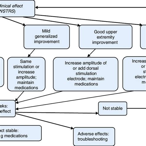 1 Initial Deep Brain Stimulation Programming Algorithm For Dystonia Download Scientific Diagram