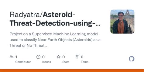 Github Radyatra Asteroid Threat Detection Using Ml Project On A Supervised Machine Learning