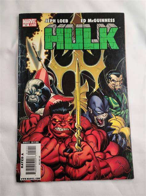 Marvel Hulk Comic Lot Red Hulk 11 And 12 Hulk Power Pack 1 Fine