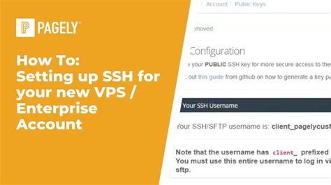 Setting Up Ssh Access For Your New Vpsenterprise Account Pc Youtube