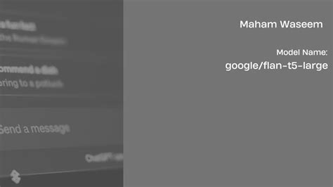 Maham Waseem On Linkedin Ai Machinelearning Chatbots