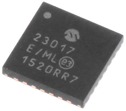 MCP23017 E ML Microchip Datasheet PDF Technical Specs