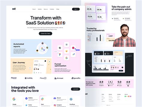 Saas Ui Design Exploration Collection Behance