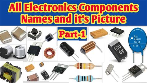 Basic Electronic Components Name