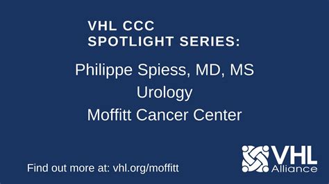 Ccc Spotlight Philippe Spiess Md Ms Urology Moffitt Youtube