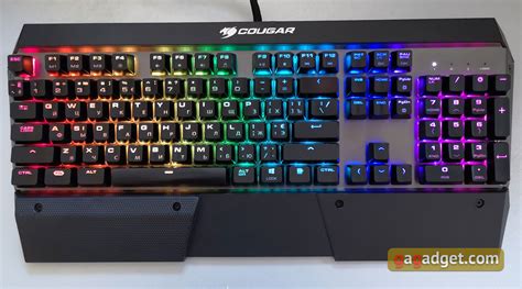 Обзор Cougar Attack X3 RGB: игровая механическая клавиатура с Cherry MX ...