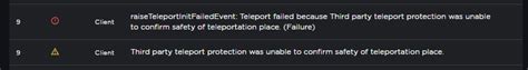 Teleport To New Place Bug Platform Usage Support Developer Forum