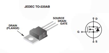 RFP50N06 Datasheet - 50A, 60V, N-Ch, MOSFET, Transistor