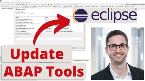 Update Automatically Abap Tools In Eclipse Abap Development Tools Adt In Eclipse Youtube