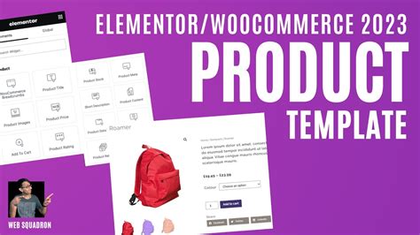 How To Build The Single Product Woocommerce Template 2023 Elementor Wordpress Tutorial