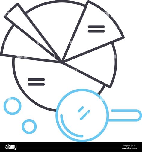 Research Report Line Icon Outline Symbol Vector Illustration Concept Sign Stock Vector Image