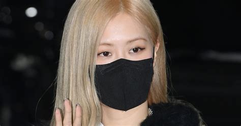 블랙핑크 로제 금발 인형미모[엑s Hd포토]