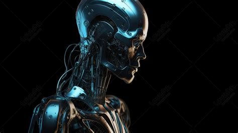 X Ray 3d 렌더링의 흑인 여성 사이보그 로봇 검정색 배경에 격리됨 아름다운 몸 배경 여성의 몸 배경 자동적 인