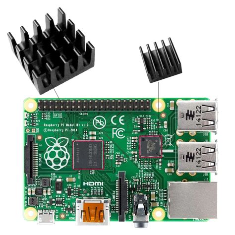 Aluminum Heatsink For Raspberry Pi 4 B Buy Raspberry Piraspberry Pi 4heatsinks For Raspberry
