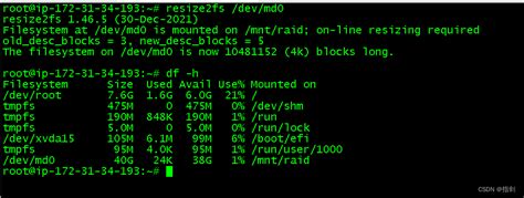 linux使用mdadm构建并使用raid阵列 mdadm raid0 csdn博客