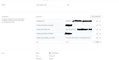 Postgresql Connect To Postgres In My Server From Springboot Deployed In Heroku Stack Overflow