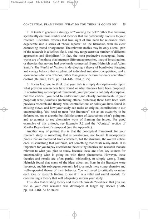 Solution Maxwell Conceptual Framework Studypool