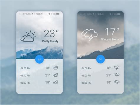 Daily Ui 037 Weather Free Sketch Source On Behance