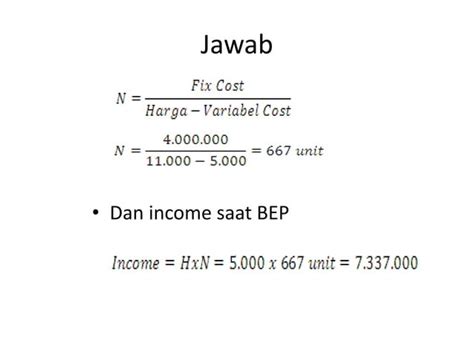 Analisa Break Event Point Untuk Manajemen Finansial Ppt Analisa Break Event Point Untuk Manajemen Finansial Ppt