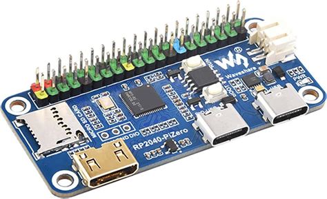 Rp2040 Pizero Development Board Compatible 40pin Gpio Head