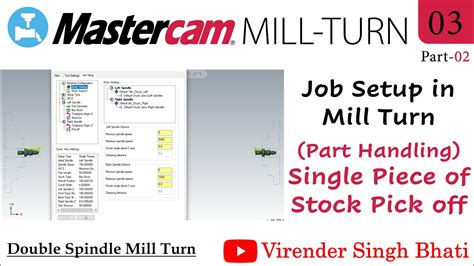 Mastercam Mill Turn Programming How To Learn Mill Turn Programming