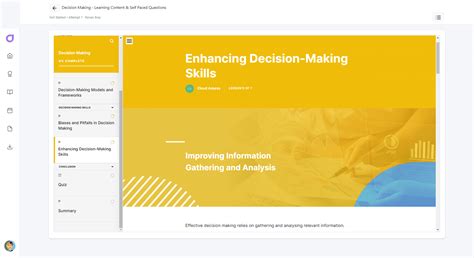 Decision Making Skills Course Free Training And Assessment