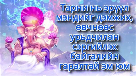 Тарни нь эрүүл мэндийг дэмжих өвчнөөс урьдчилан сэргийлэх байгалийн гаралтай эм юм Youtube