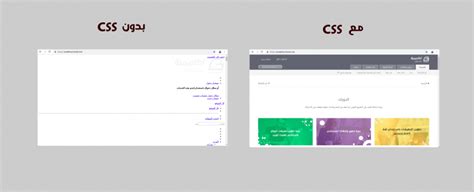 دورة تطوير المواقع ماهي لغة Css كيف عربي