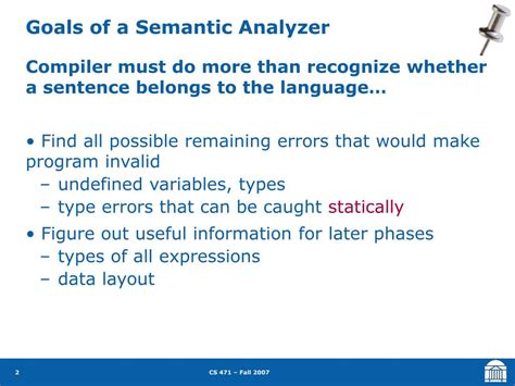 Ppt Semantic Analysis Generating An Ast Powerpoint Presentation
