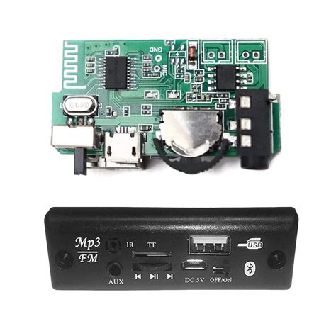 Mono Stereo Bluetooth FM USB AUX Card MP Volt Audio Player Decoder Module Kit BT With W