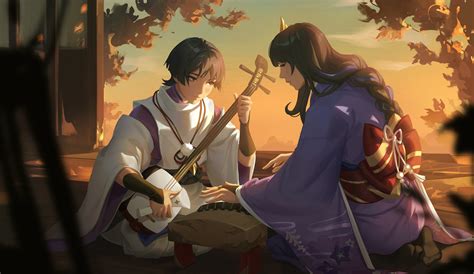 Raiden Shogun Scaramouche And Scaramouche Genshin Impact Drawn By Aina Mayexplode Danbooru