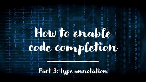 type annotation