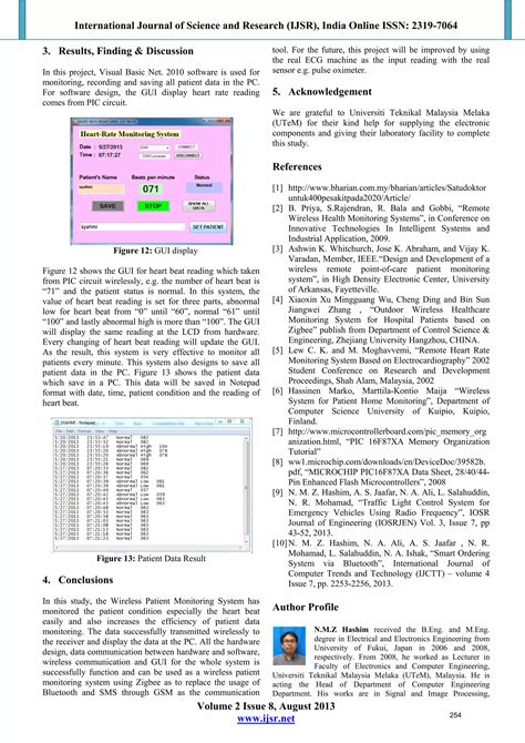 Wireless Patient Monitoring System Pdf