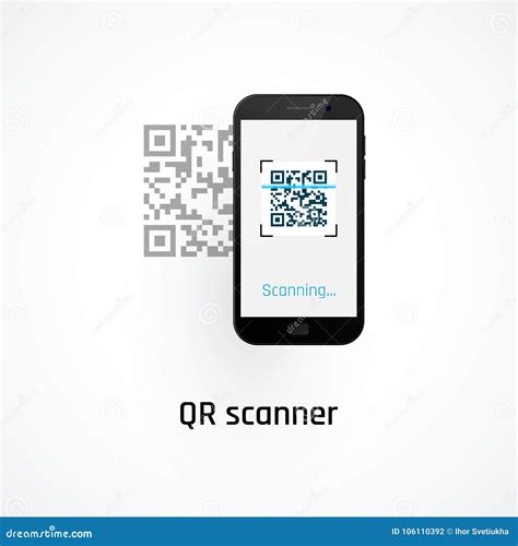 QR Code Scanning With Mobile Phone Capture QR Code On Mobile Phone Symbol Scanning QR Code