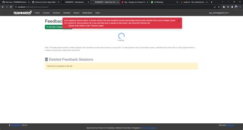Session Copy Modal Instructors Able To Select The Course That They Are