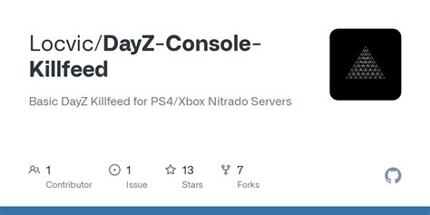 GitHub Locvic DayZ Console Killfeed Basic DayZ Killfeed For PS Xbox Nitrado Servers