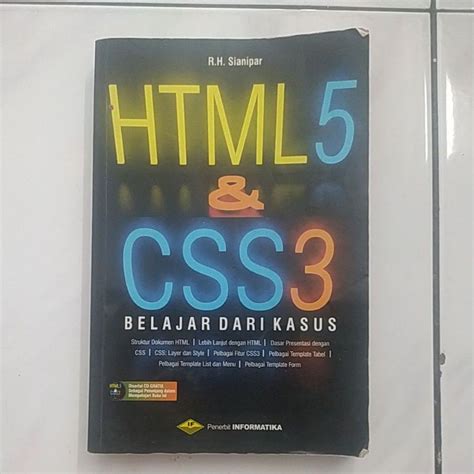 Jual Buku Bekas Html5 Dan Css3 Coding Programmer Shopee Indonesia