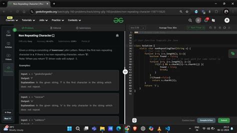 akarsh hegde on linkedin gfg160 geekstreak2024 bmsit dsa