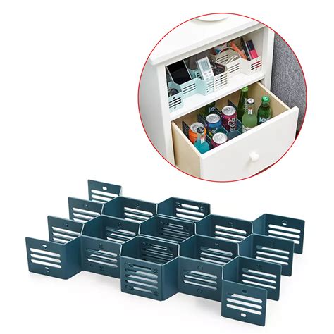 Honeycomb Drawer Organizer Separator Organizer 18 Cell For Clothes