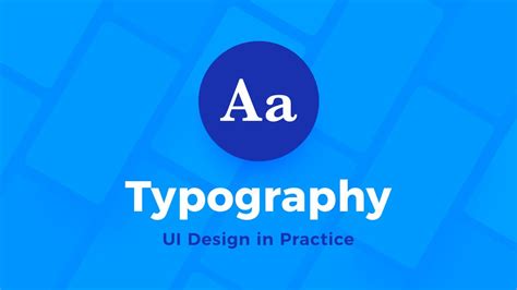 UI Design In Practice Typography UXMISFIT COM