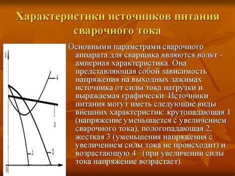 Источники питания постоянного тока для дуговой сварки - презентация онлайн