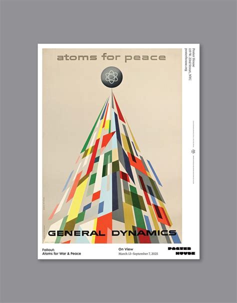 Fallout Atoms For War And Peace Poster House Shop