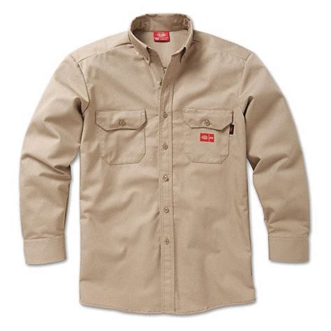 Dickies Fr 9 5 Cal Sq Cm Atpv 2xl Flame Resistant Button Down Work